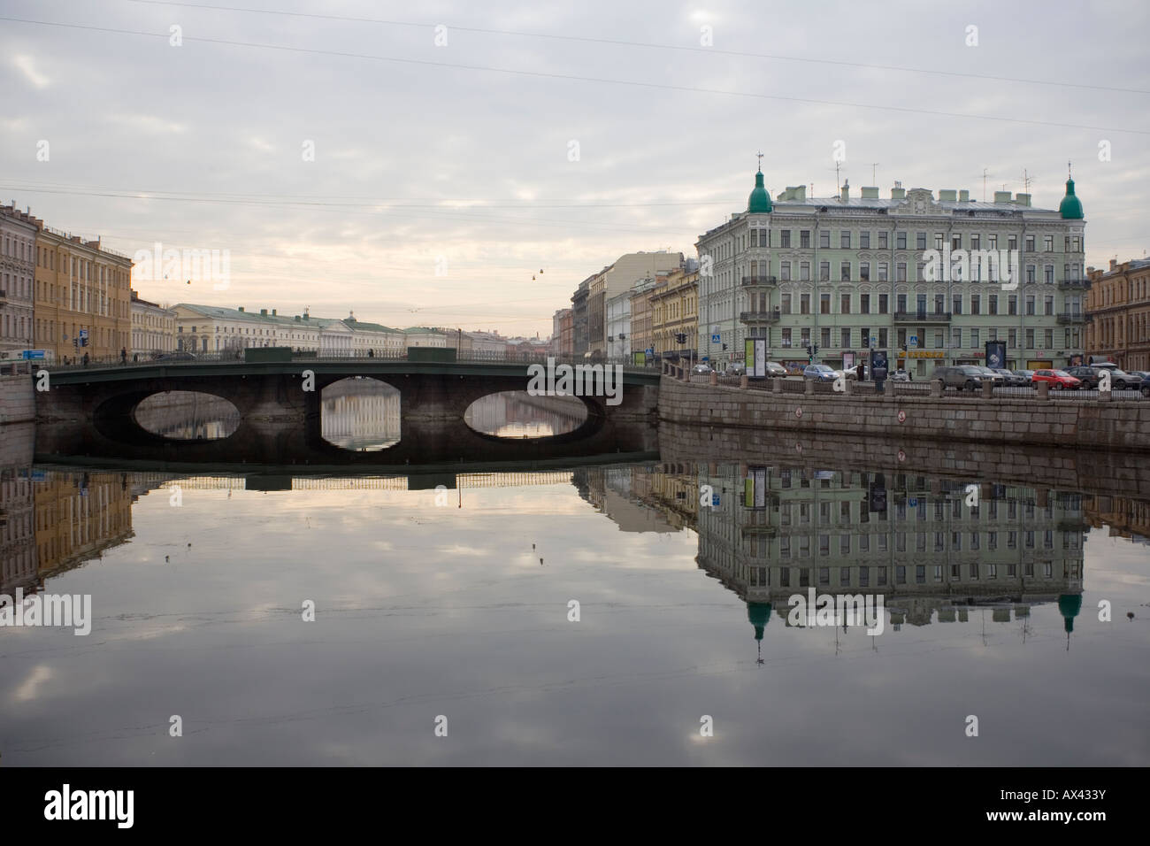 The river Fontanka. Saint Petersburg, Russia Stock Photo - Alamy