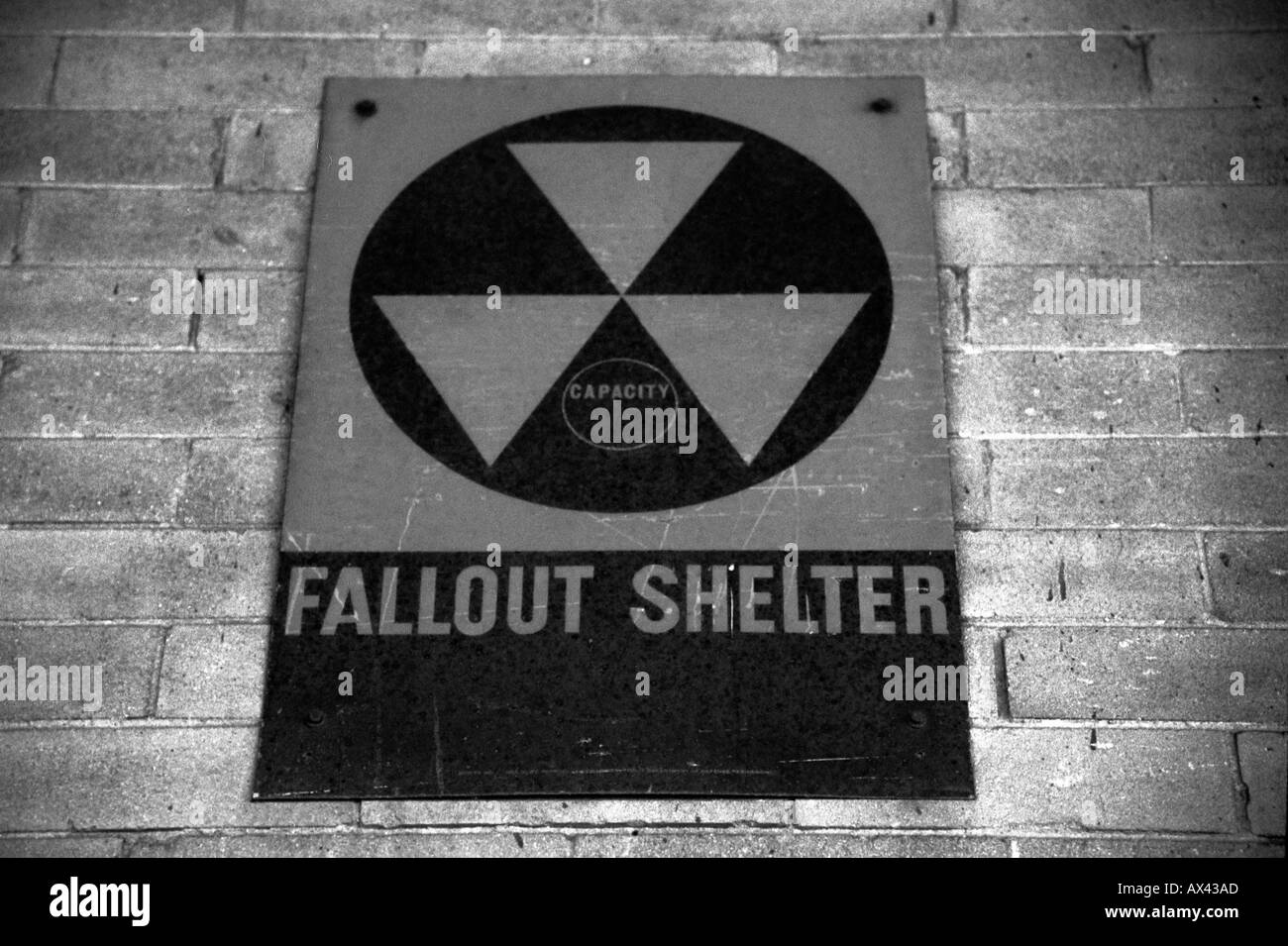Nuclear Fallout Shelter Sign
