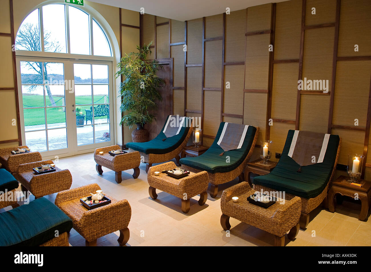 Northern Ireland, Fermanagh, Enniskillen. The Rehydration Room of the ...