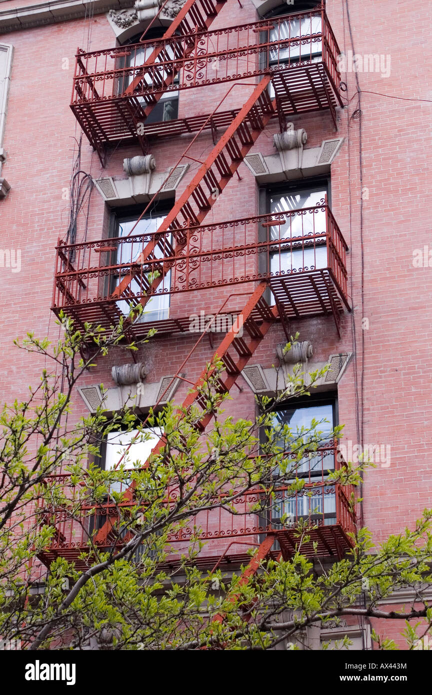 Fire Escape in New York City Stock Photo - Alamy
