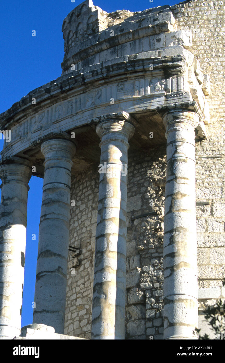 Roman Monument Trophy Augustus Trophy Alpes High Resolution Stock ...