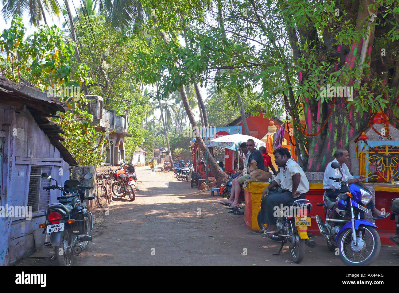 Chapora village, Goa, India Stock Photo: 16722771 - Alamy