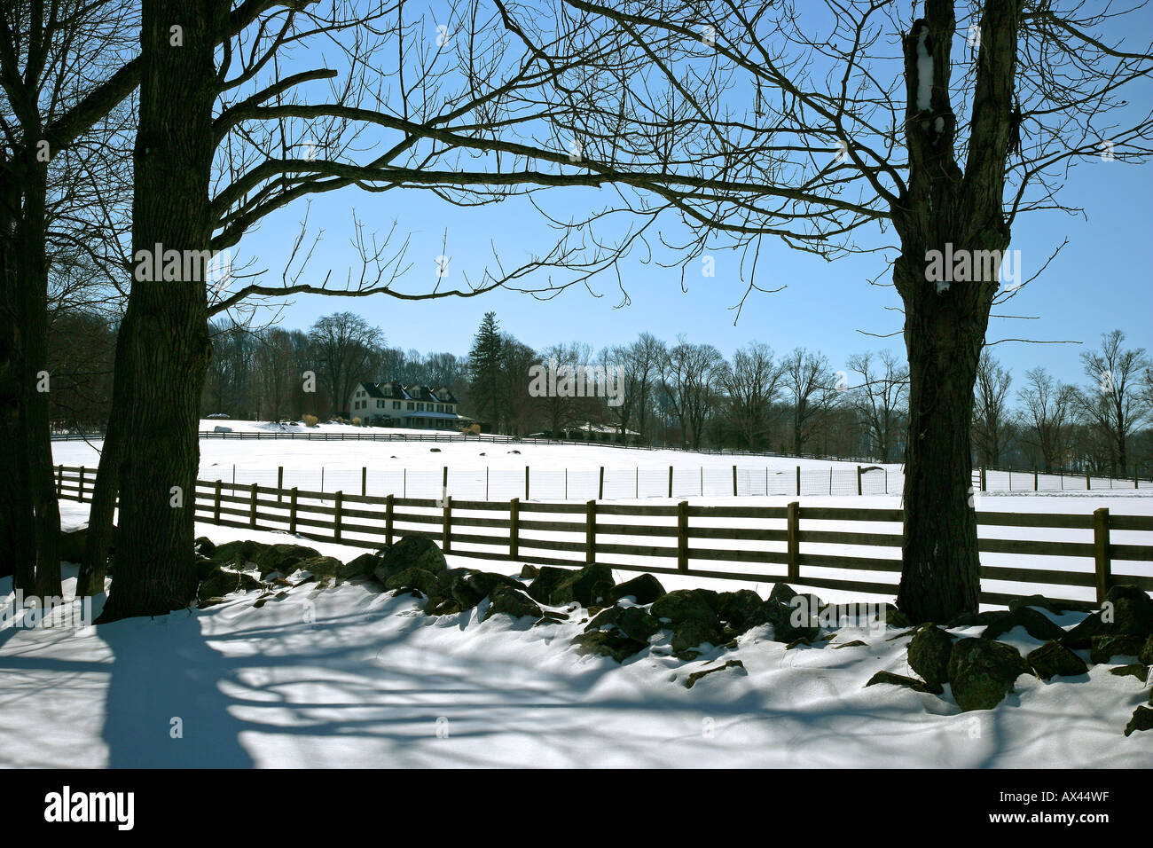 "Springton Manor Historical Farm Stock Photo - Alamy