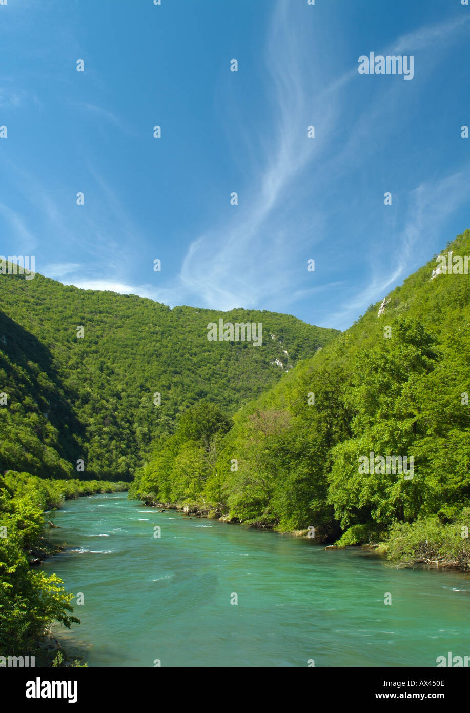 River Vrbas Canyon, Banja Luka, Bosnia Herzegovina Stock Photo - Alamy