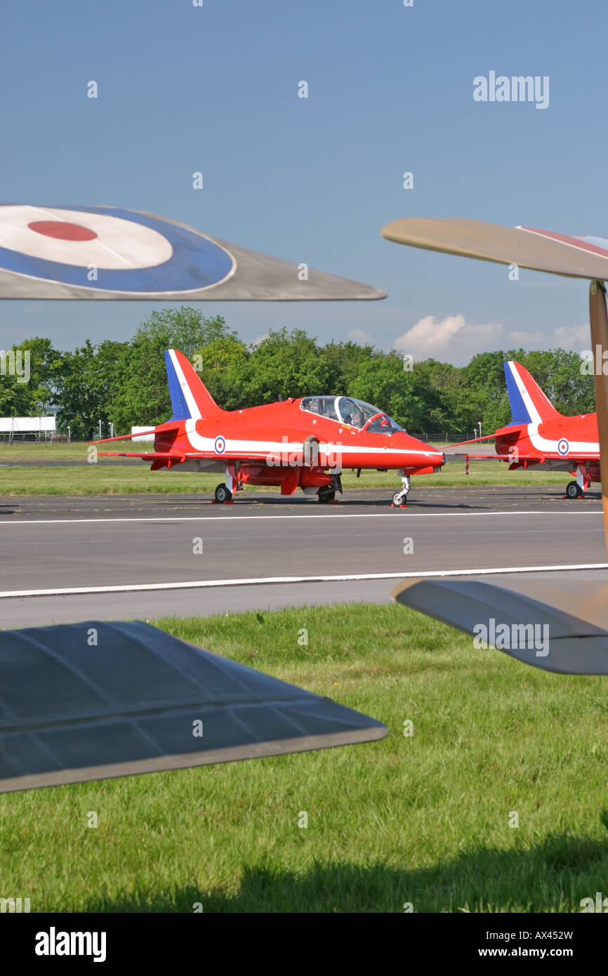 Biggin hill raf red arrows hi-res stock photography and images - Alamy