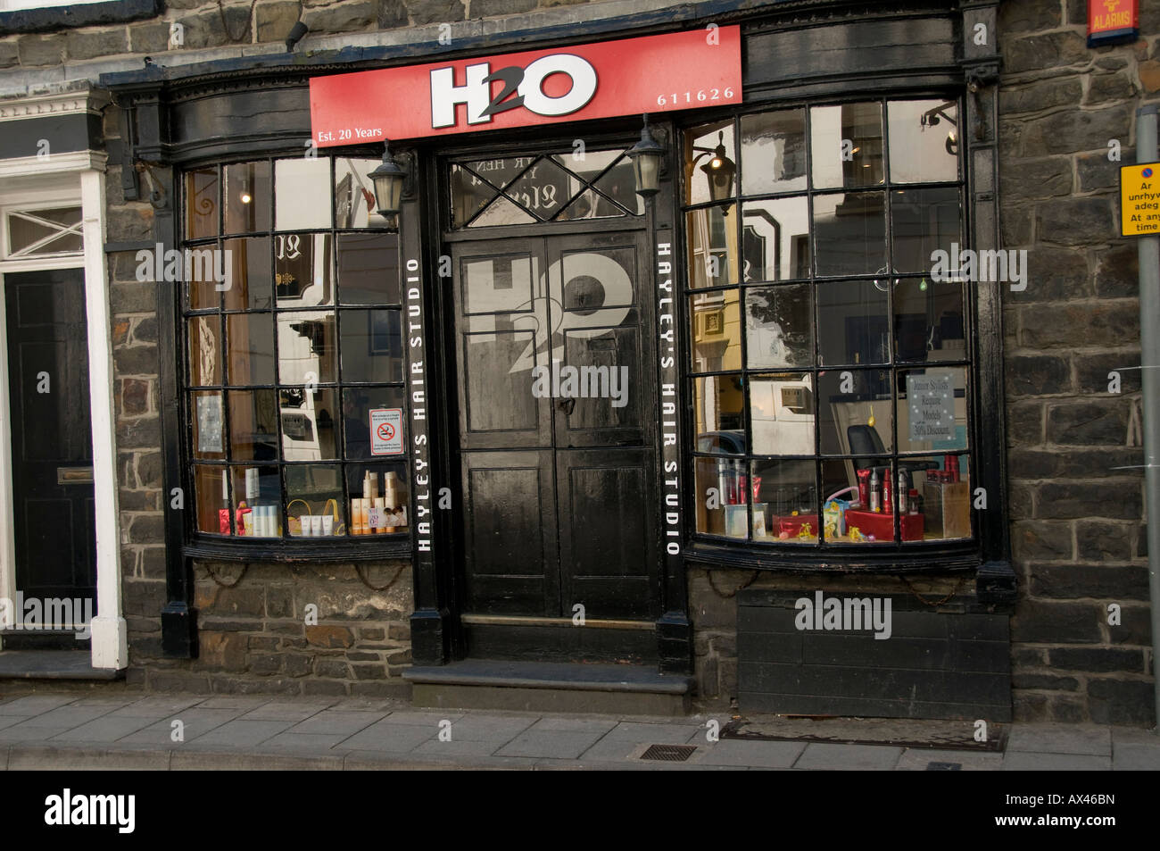 Regency era late 18th century bow window on elegant town house now a ...