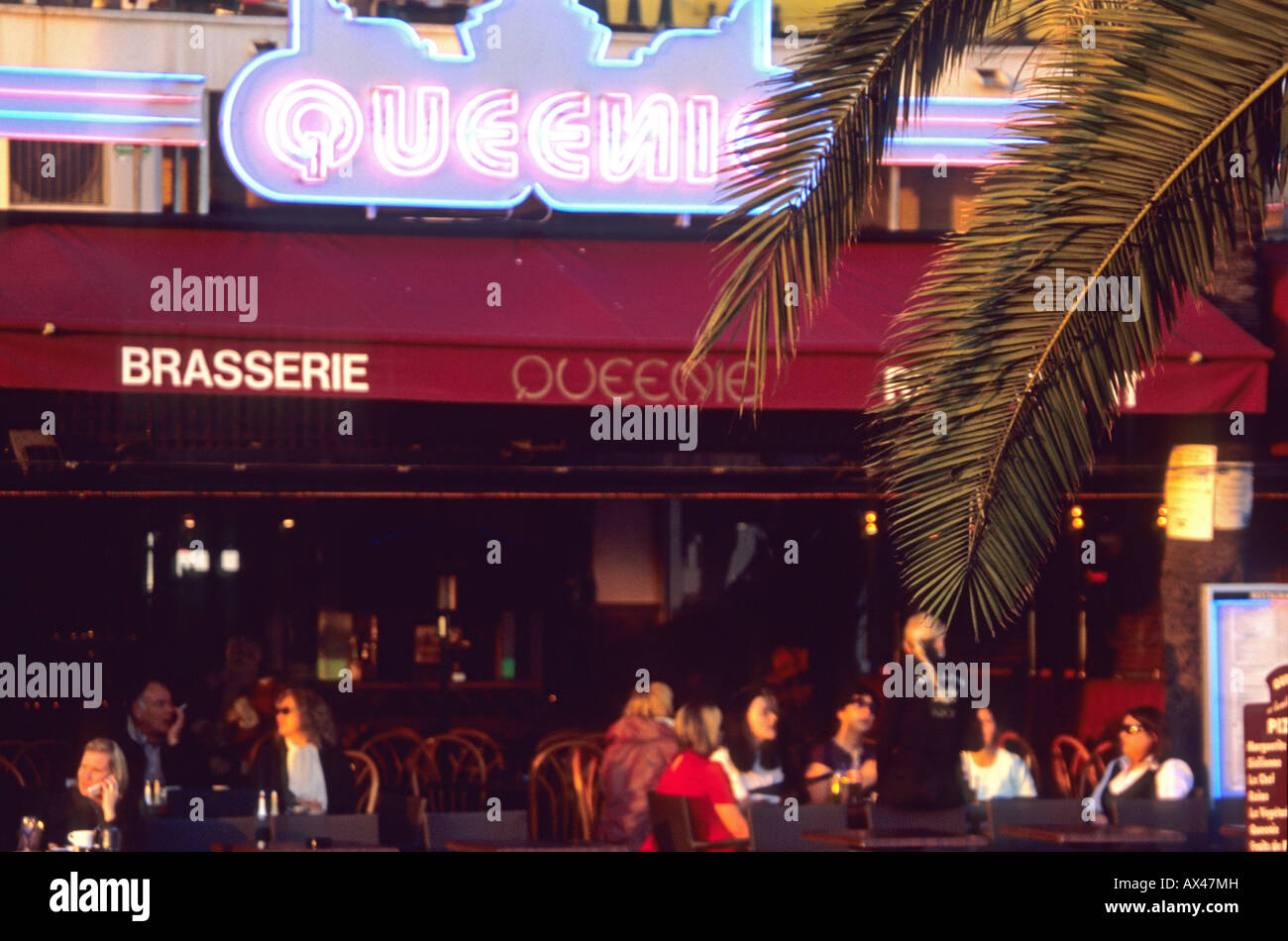Terrace bar Promenade des Anglais Nice Alpes-MAritimes 06 cote d'azur ...