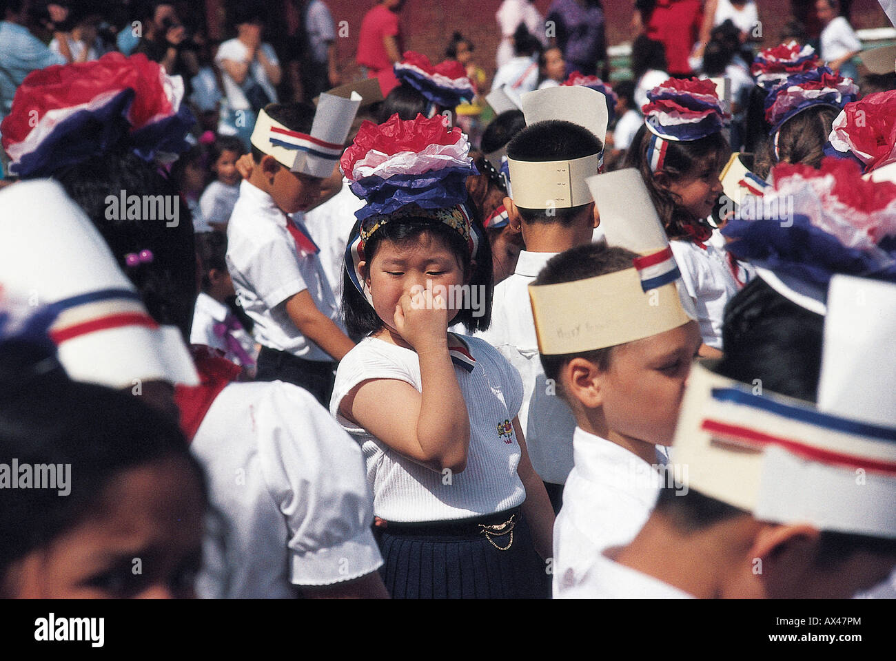 ceremony to celebrate in a primary school Stock Photo - Alamy
