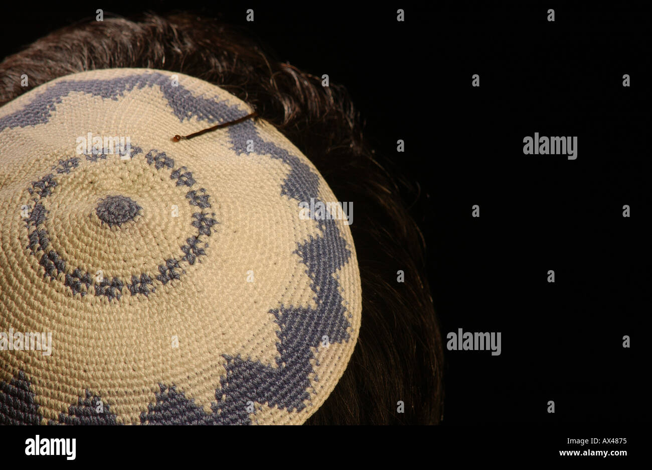 Judaica Symbols Kippah Stock Photo - Alamy