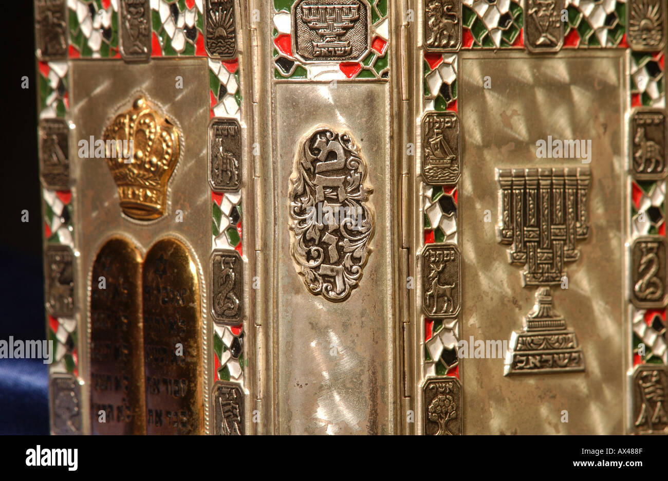 Judaica Symbols Sidur Stock Photo - Alamy