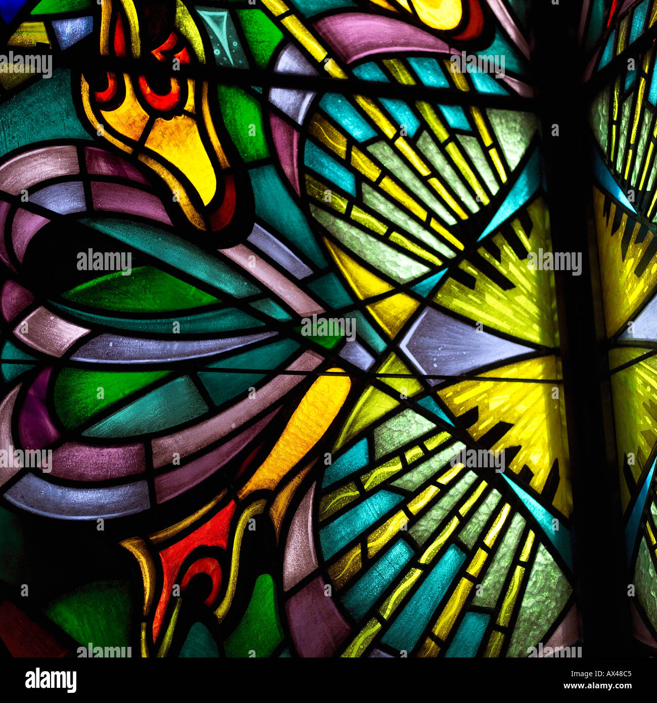 Judaica symbols windows Stock Photo - Alamy