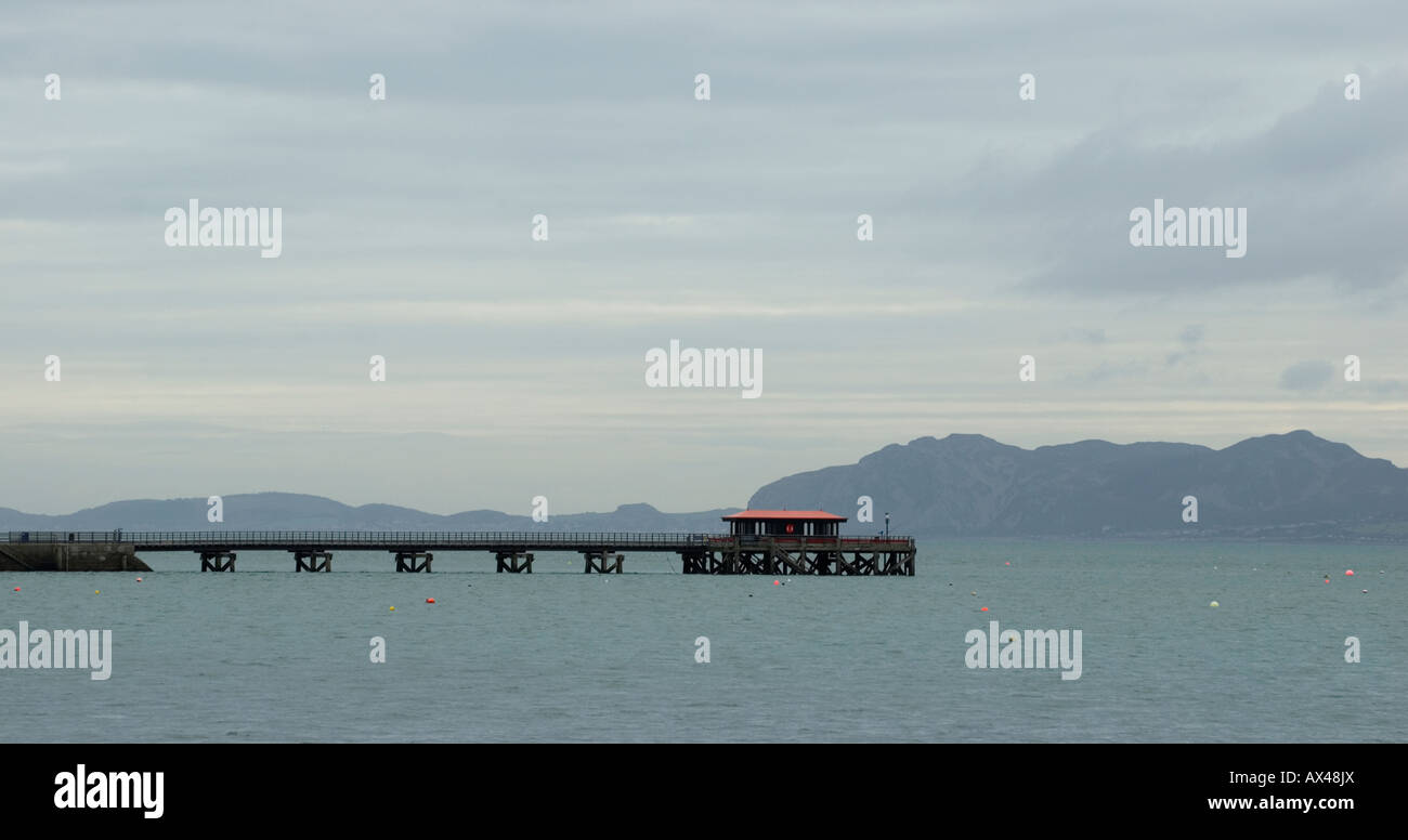Beaumaris Pier Anglesey North Wales Stock Photo - Alamy