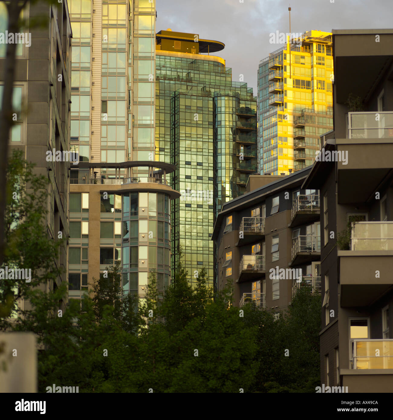 Vancouver Canada buildings Stock Photo - Alamy