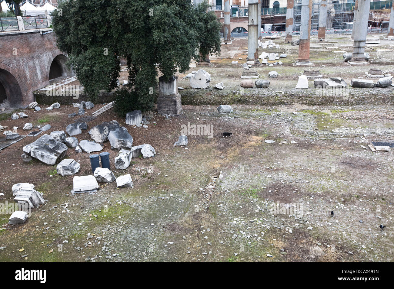 Trajan's market in the ancient Roman Forum Stock Photo - Alamy