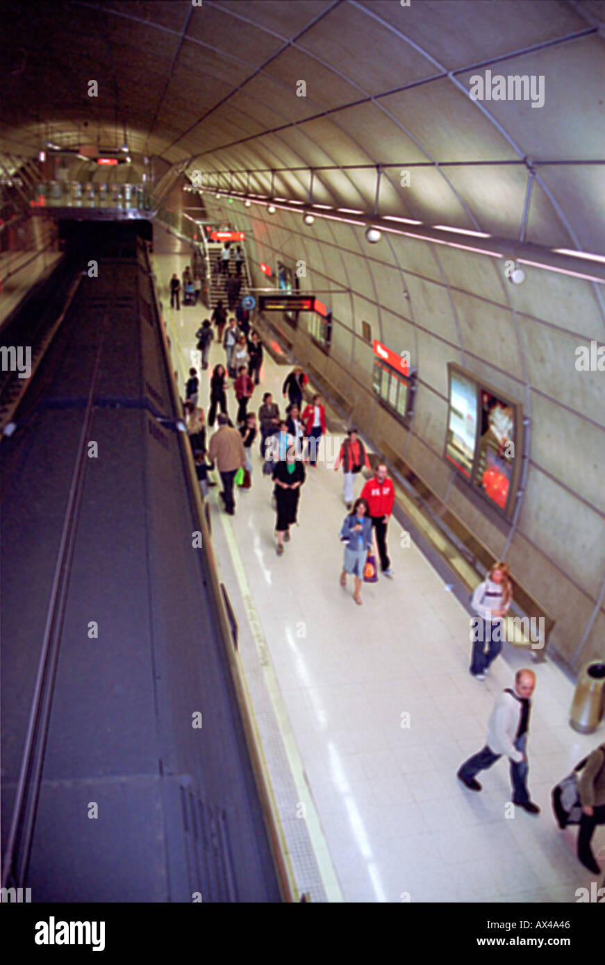 Bilbao metro station hi-res stock photography and images - Alamy