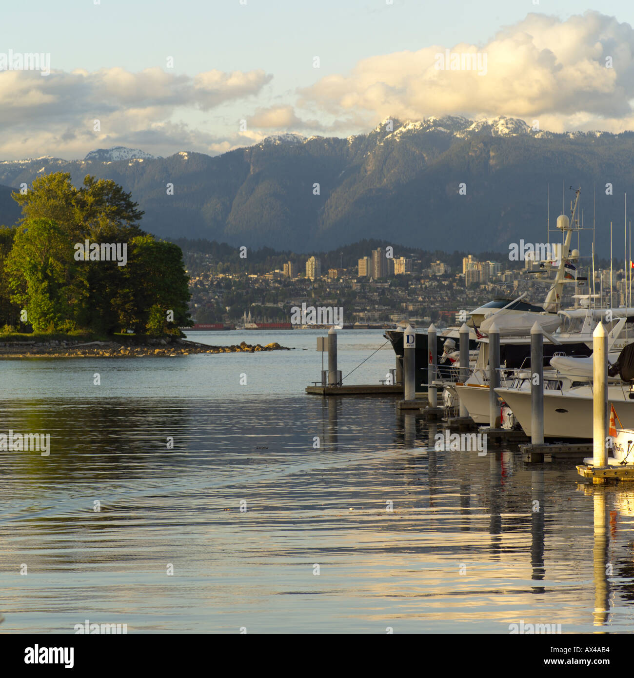 Waterfront Vancouver Canada Stock Photo - Alamy