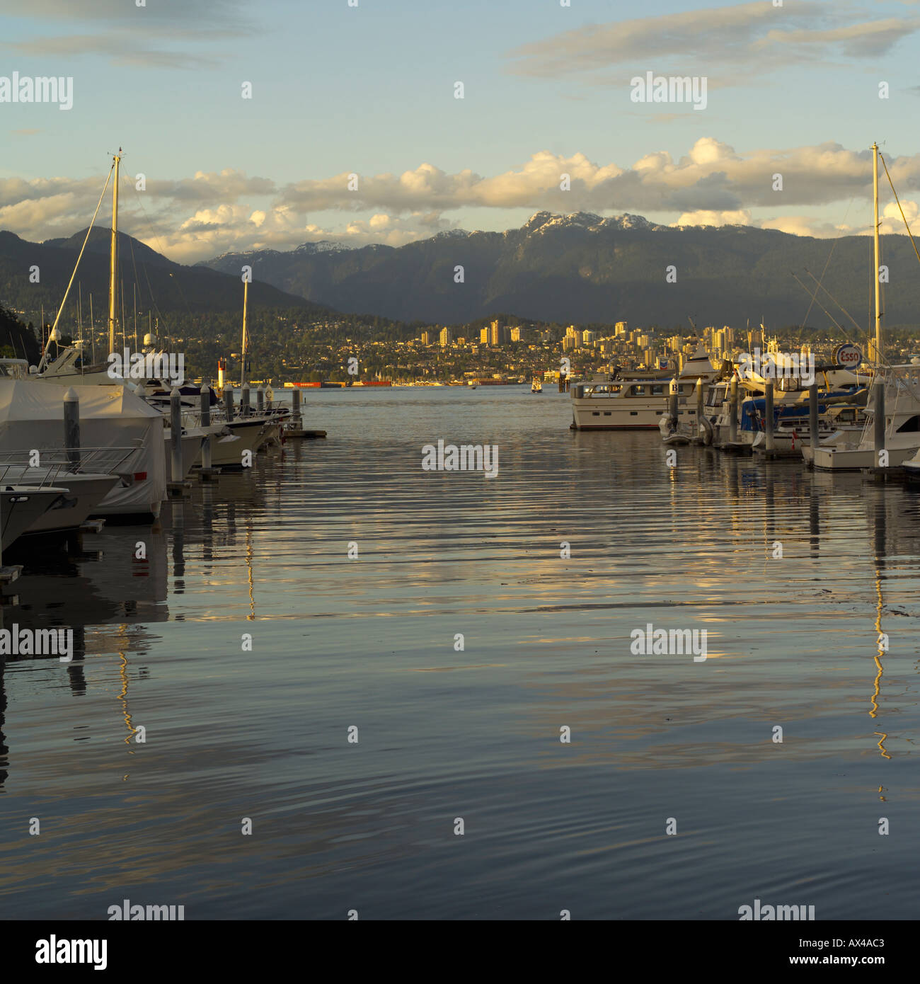 Waterfront Vancouver Canada Stock Photo - Alamy