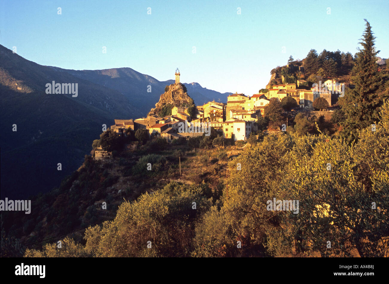 Sigale Alpes-Maritimes 06 Mercantour France Europe Stock Photo - Alamy