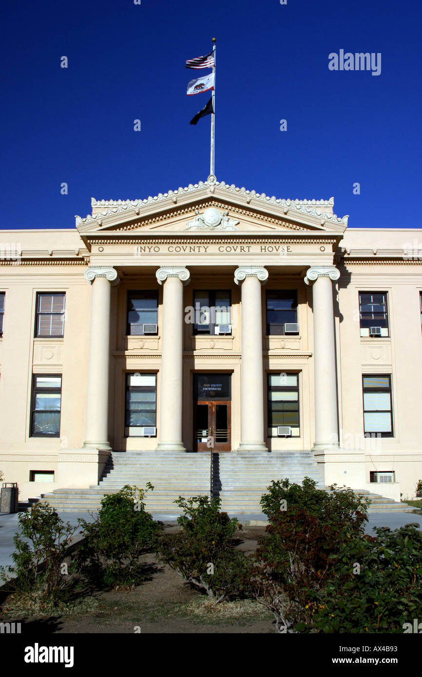 Inyo County Courthouse in Independence California Stock Photo - Alamy