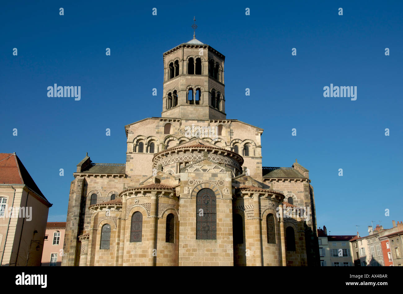 The abbey church of Issoire is one of the five major Romanesque ...