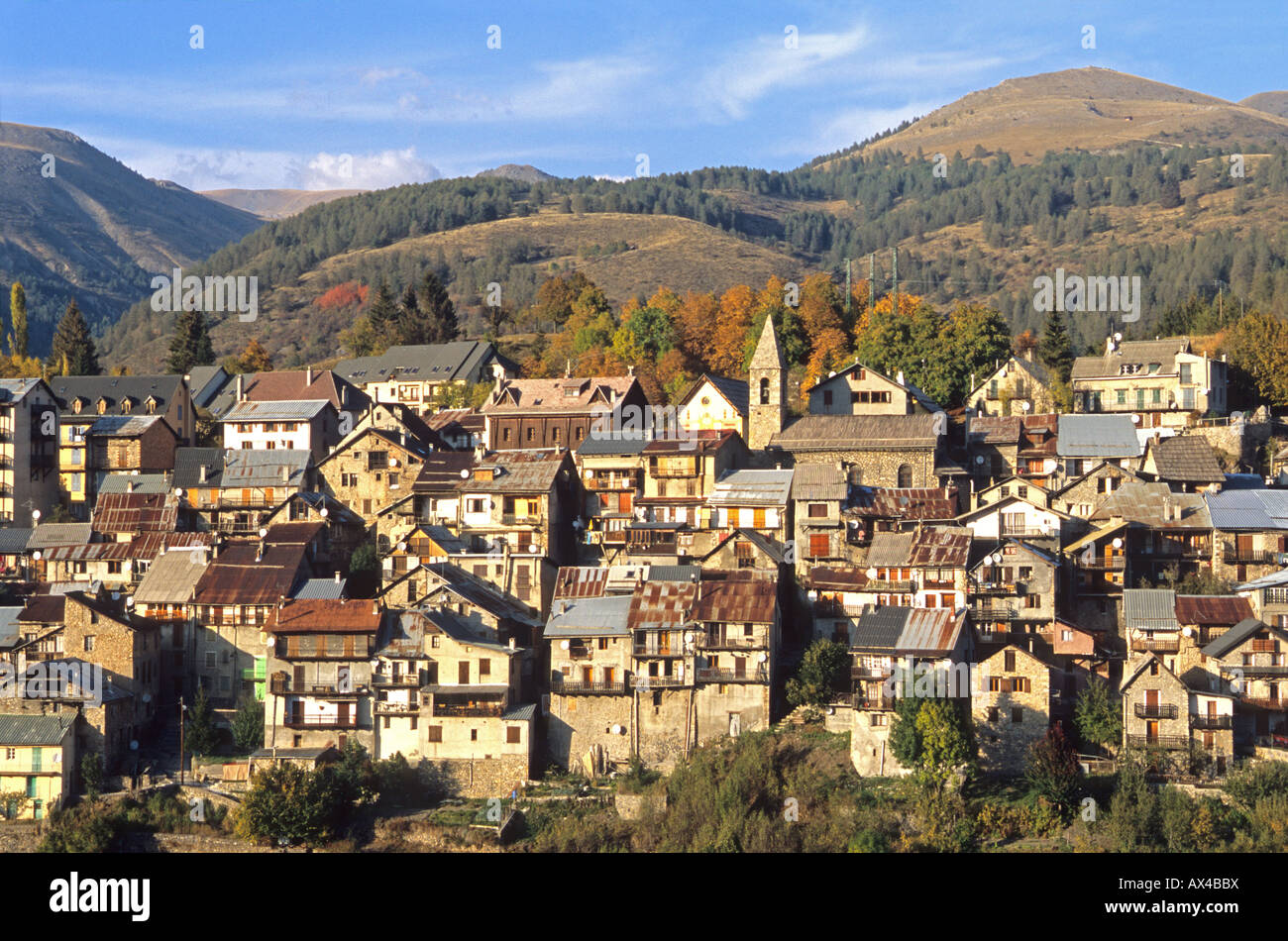 Beuil Alpes-Maritimes 06 Mercantour PACA France Europe Stock Photo - Alamy