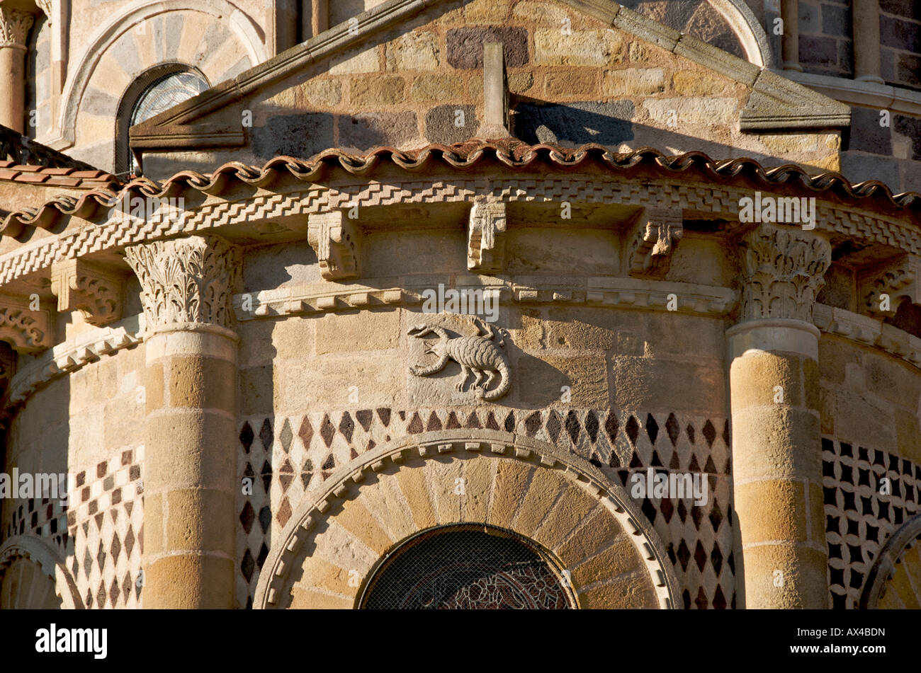 The abbey church of Issoire is one of the five major Romanesque ...