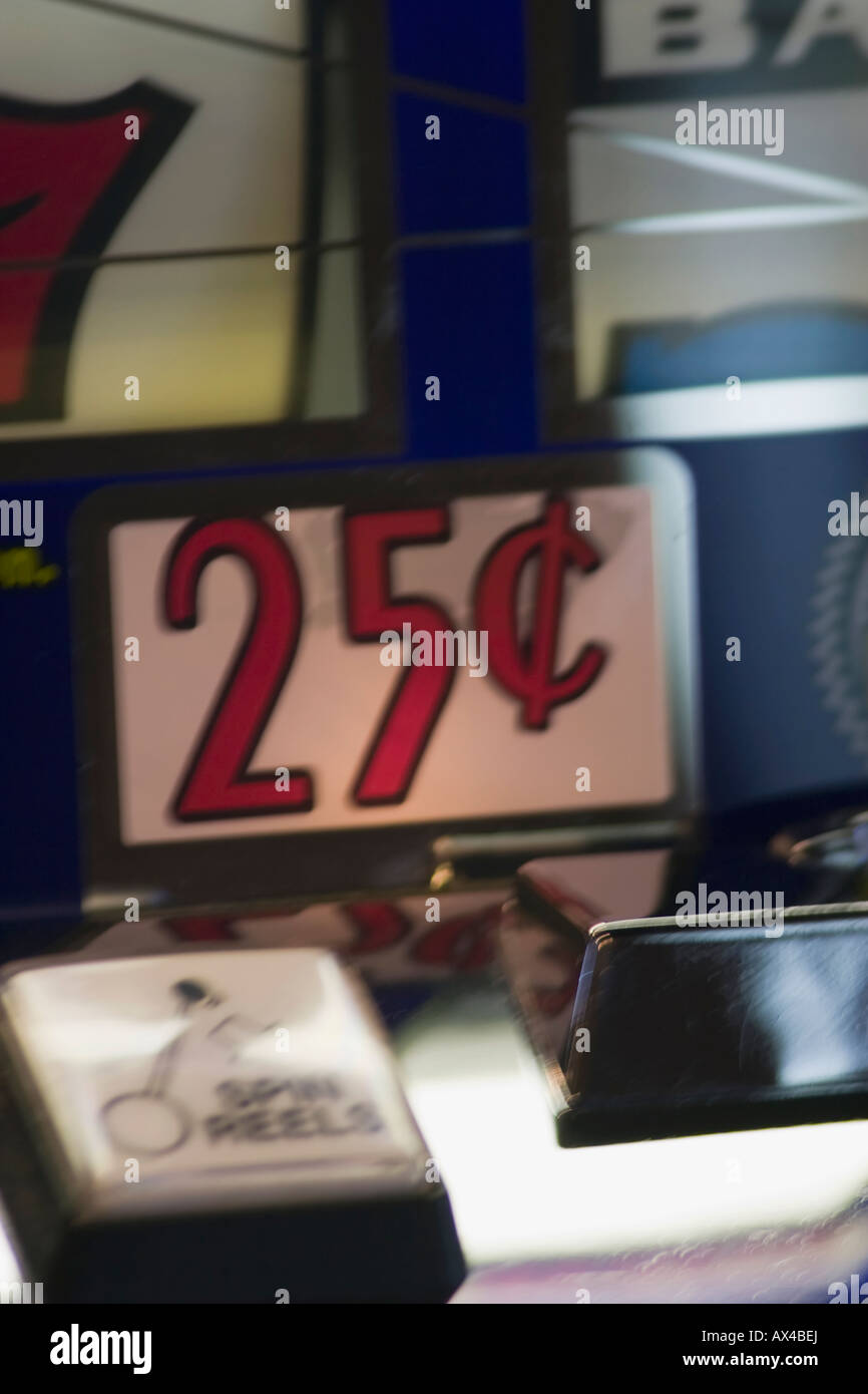 close up of coin slot on slot machine Stock Photo - Alamy