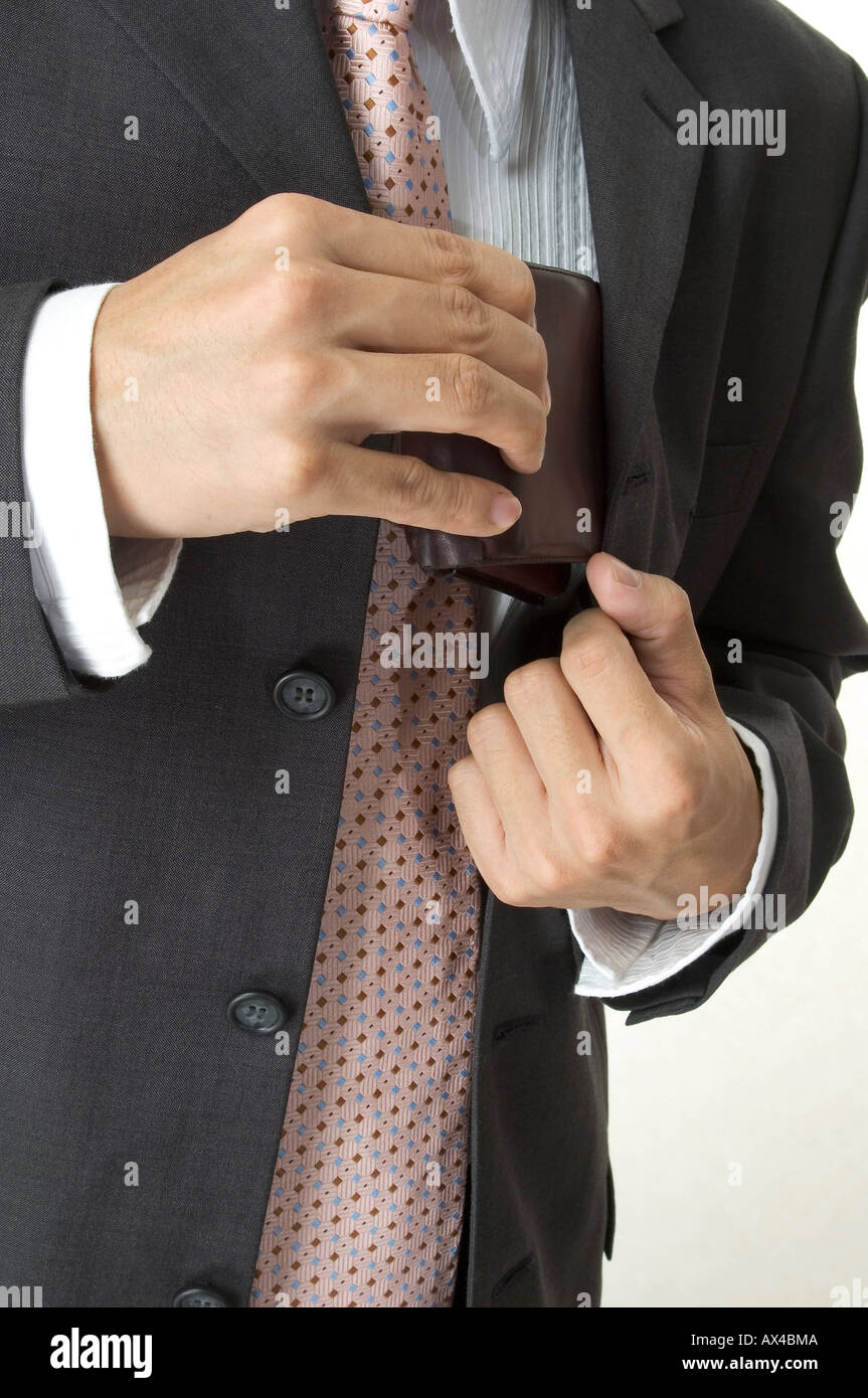 Inside jacket pocket hi-res stock photography and images - Alamy