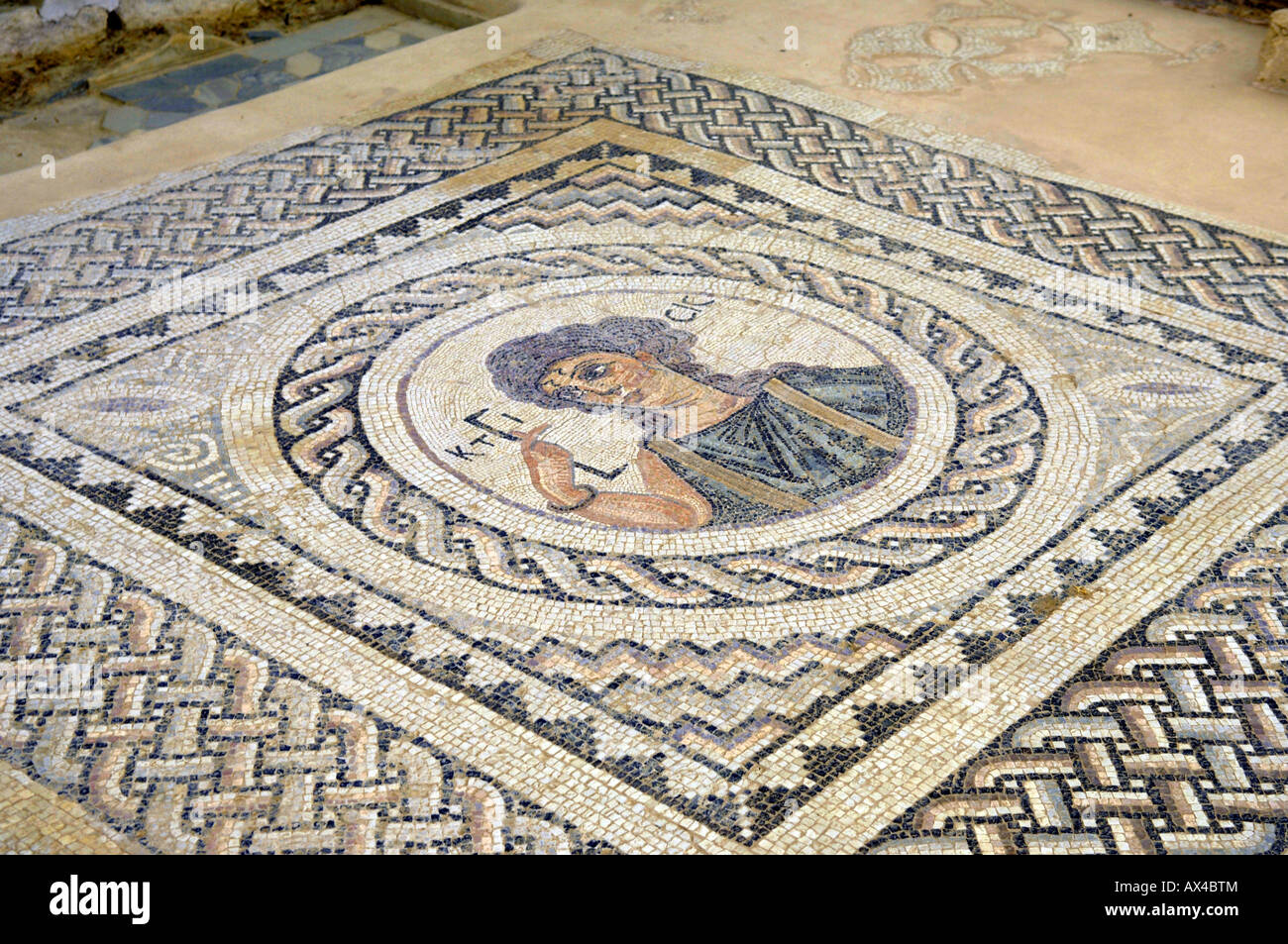 ktisis mosaic house of eustolios kourion kourio curium cyprus ancient ...
