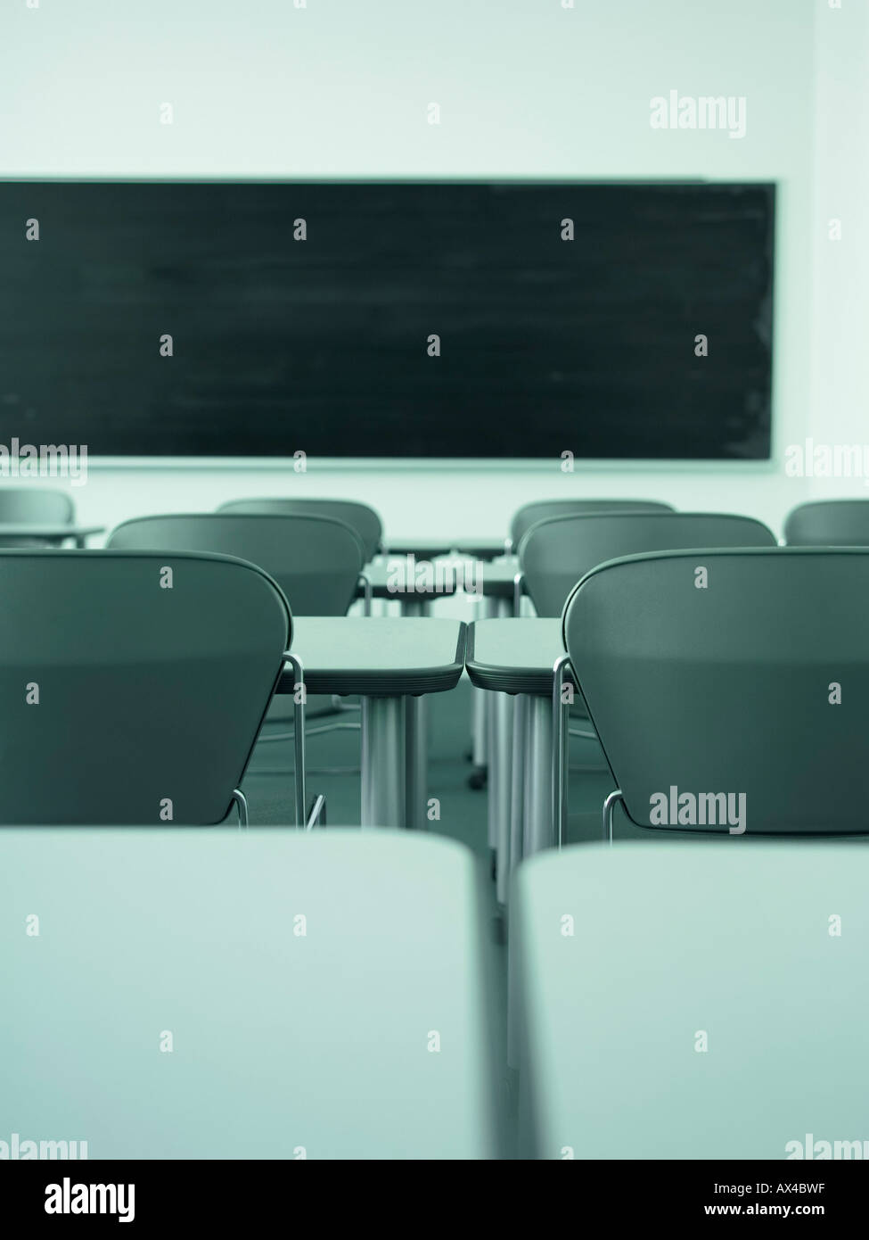 Class desk without chair hi-res stock photography and images - Alamy
