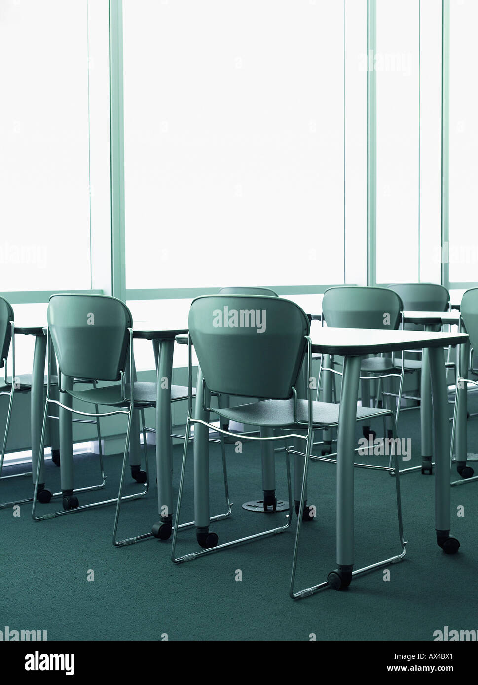 Class desk without chair hi-res stock photography and images - Alamy