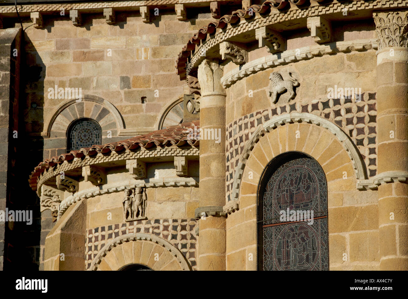 The abbey church of Issoire is one of the five major Romanesque ...