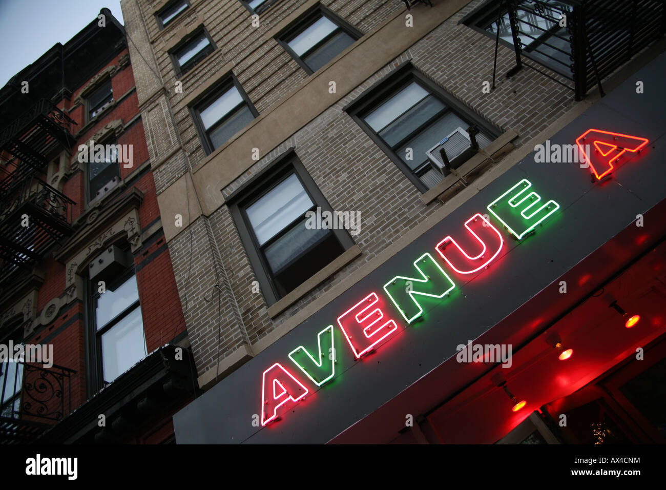 USA, New York City, Manhattan 'Alphabet City' neighborhood Stock Photo ...