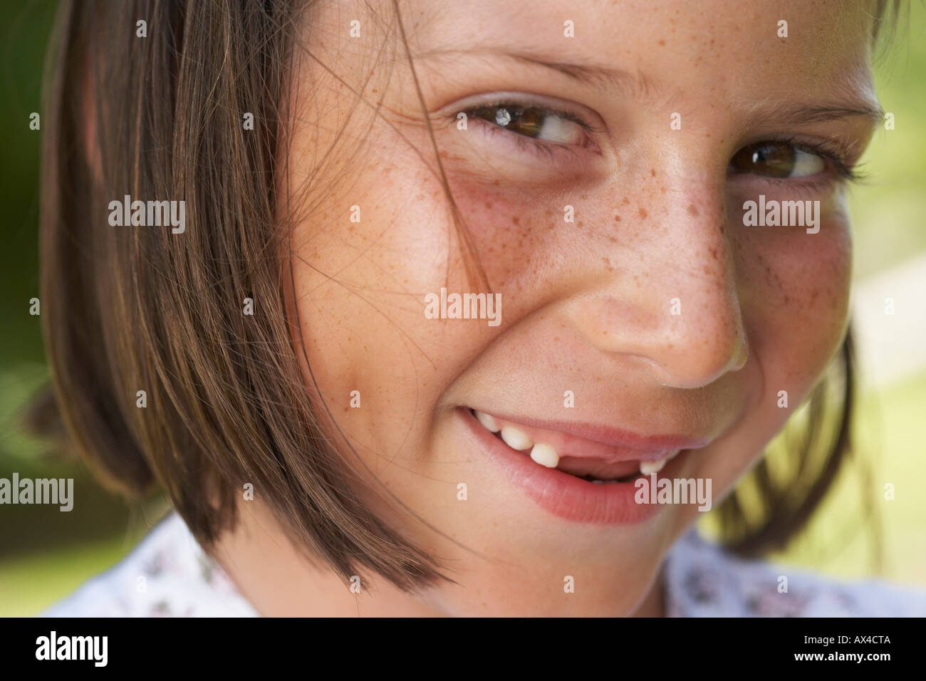 Girl Child Kid With Freckles High Resolution Stock Photography and ...