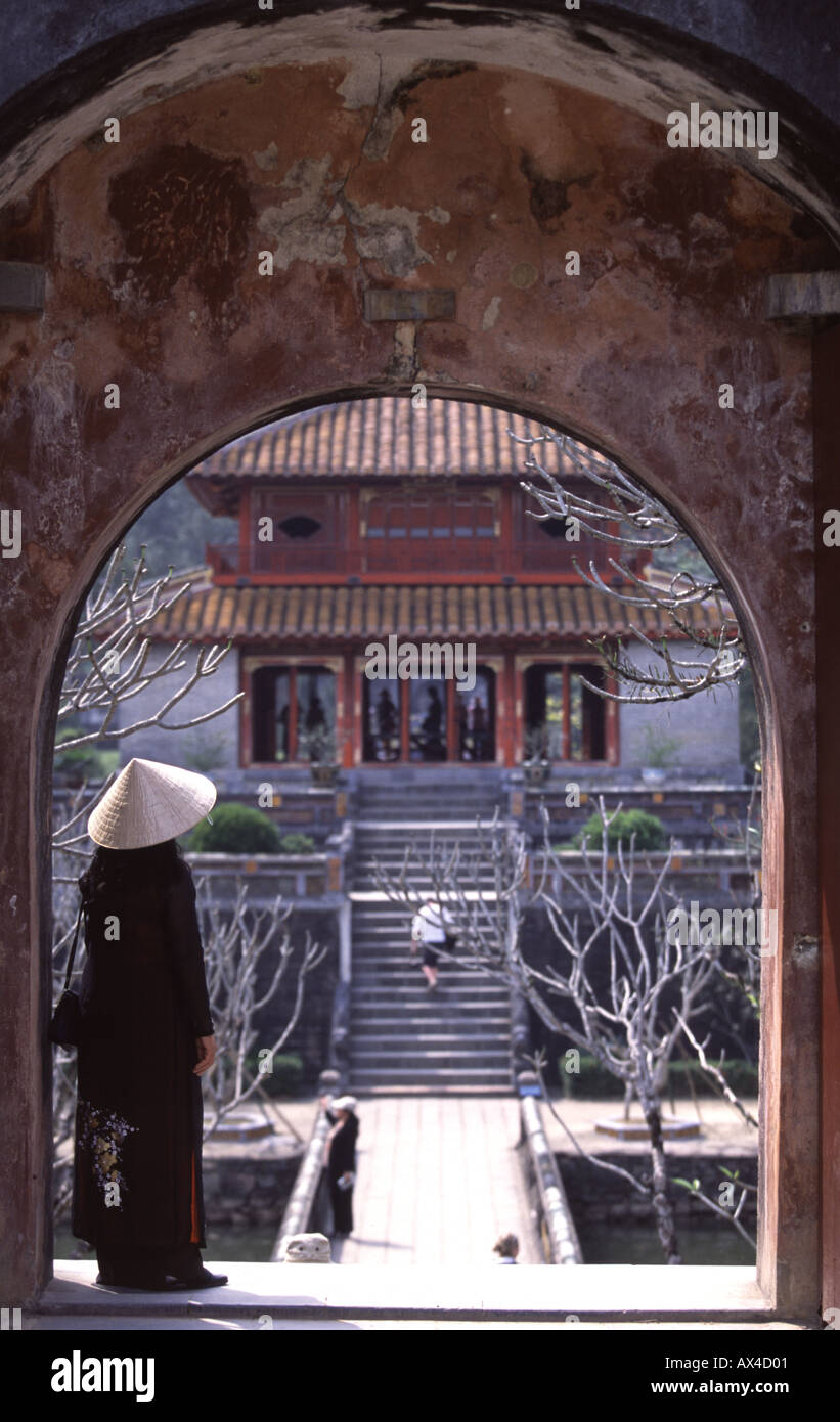 A temple near hue vietnam Stock Photo - Alamy