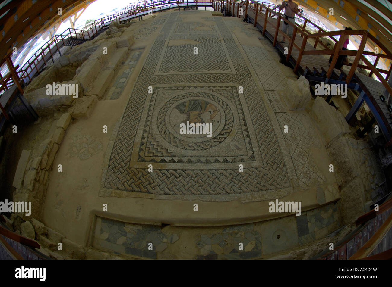 Ktisis mosaic kourion hi-res stock photography and images - Alamy