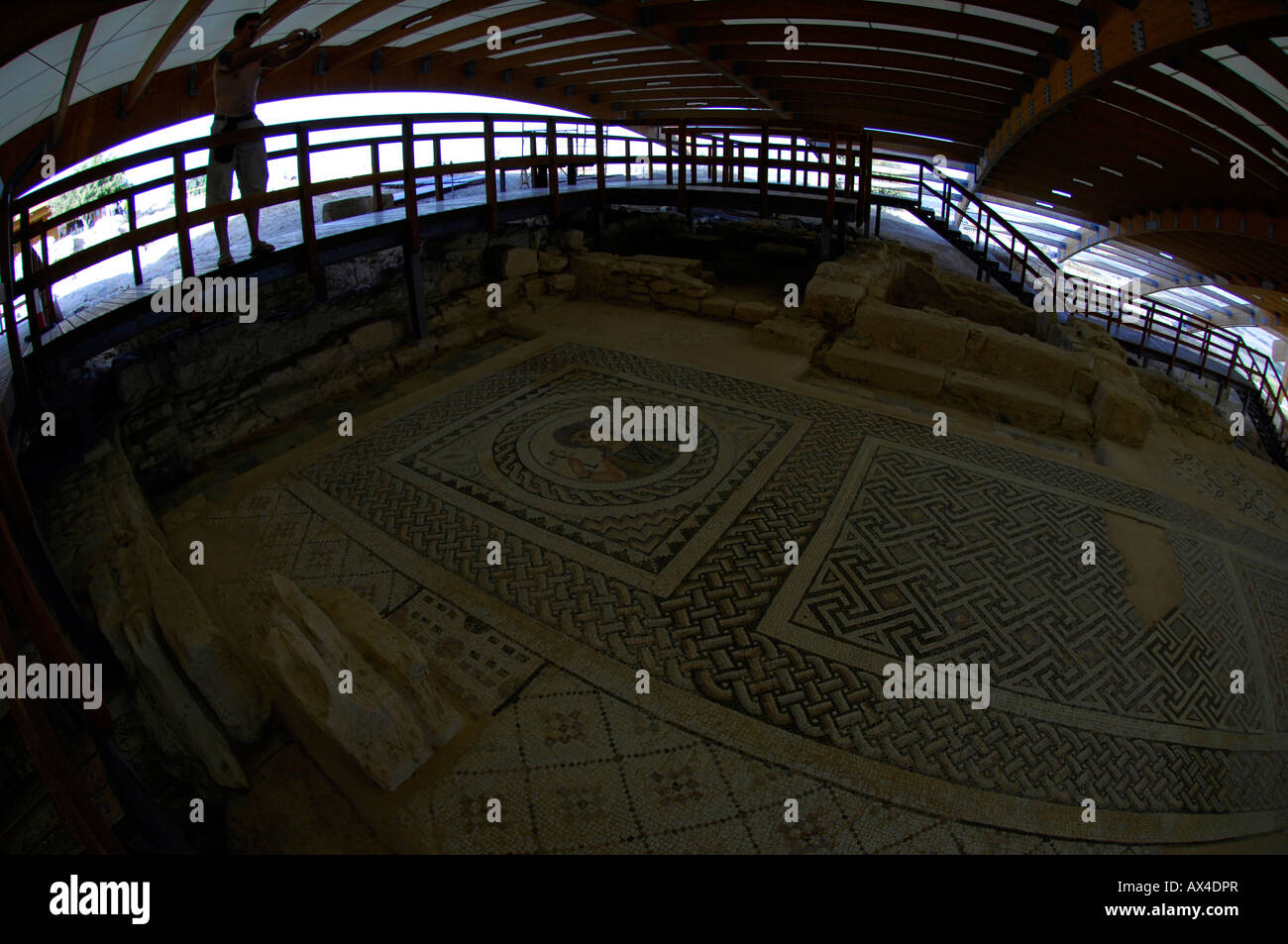 mosaic house of eustolios kourion kourio curium cyprus ancient ...