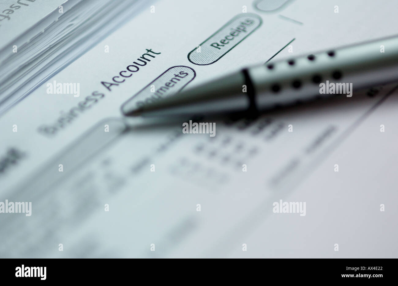 Bank current account statement hi-res stock photography and images - Alamy