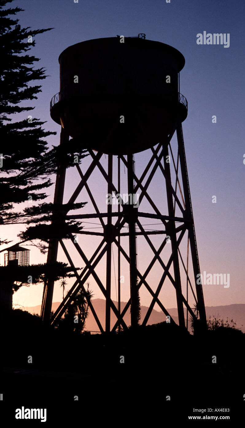 Water Tower Silhouette Vector