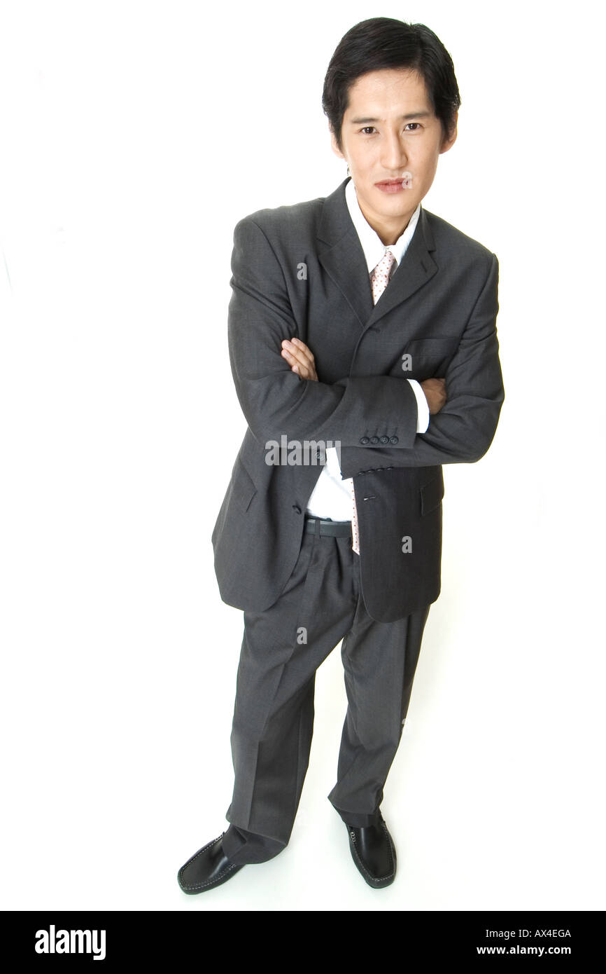 A disproportionate view of a business man Stock Photo - Alamy