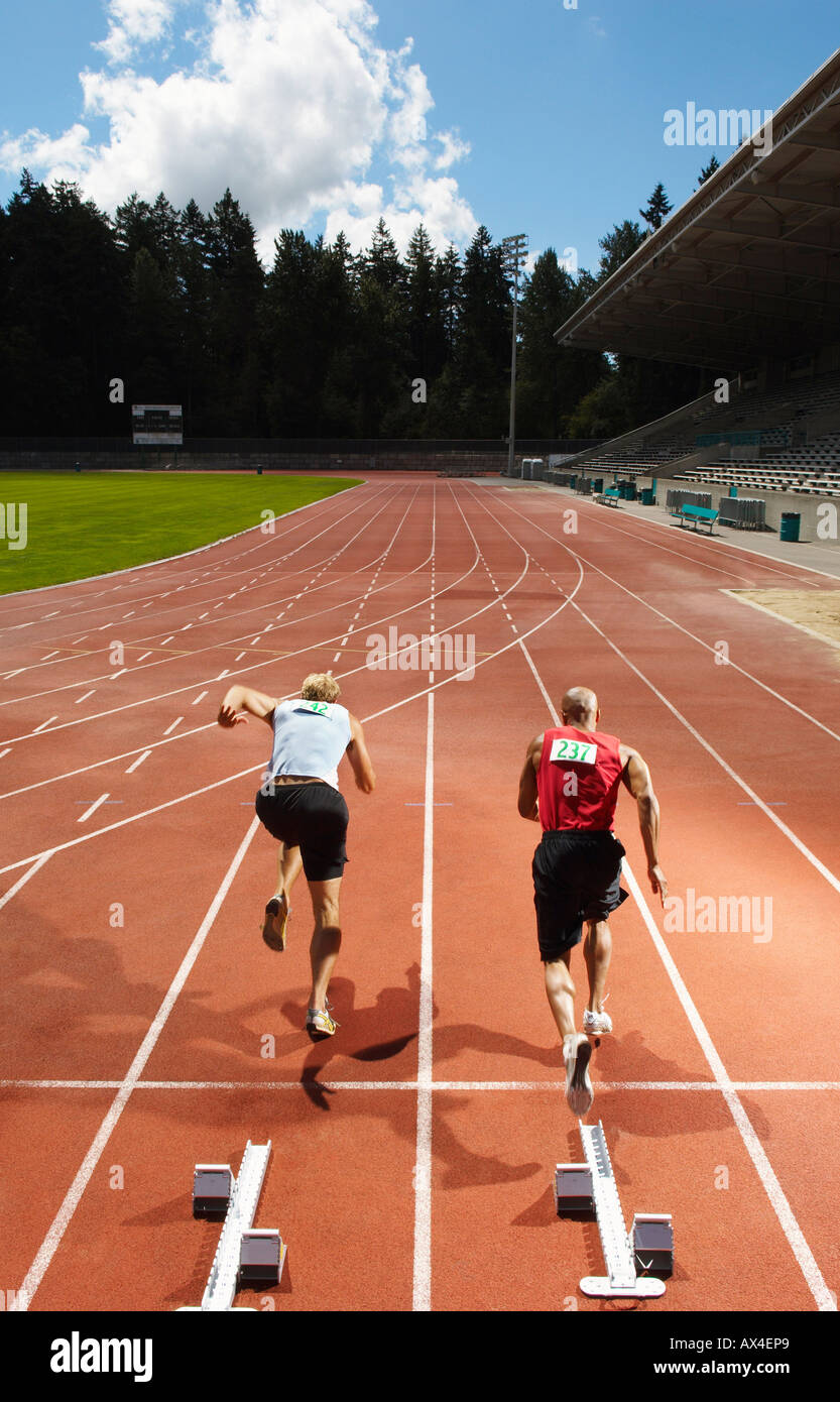 Empty racetrack side view hi-res stock photography and images - Alamy