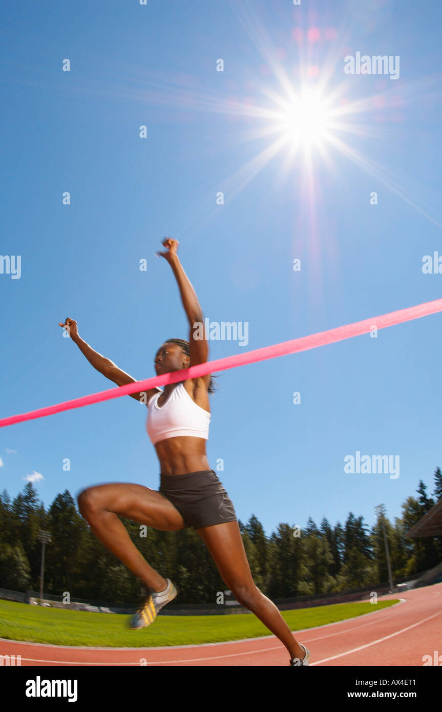 One action full front view blue female hi-res stock photography and ...