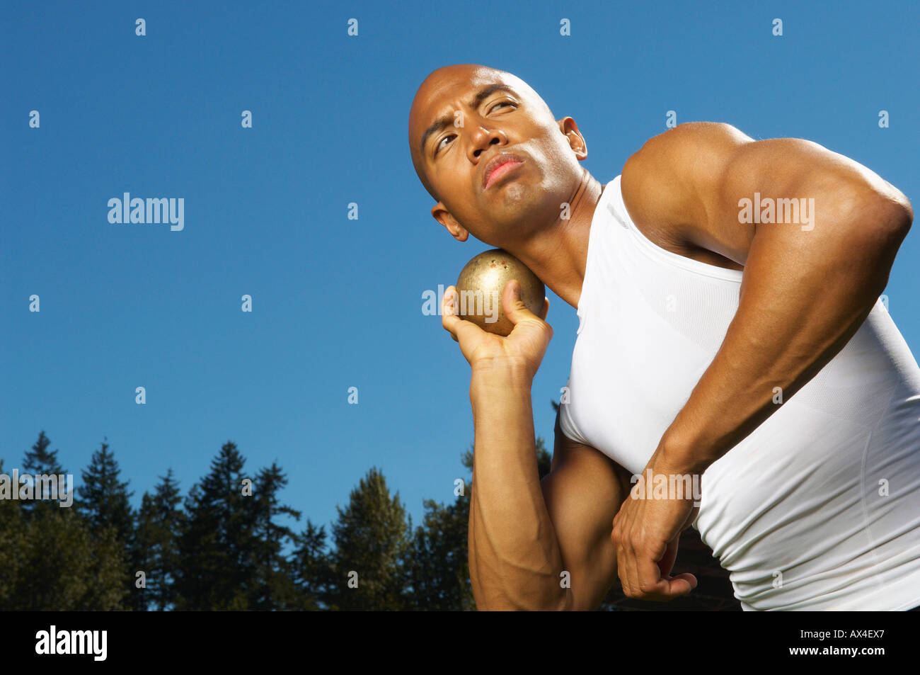 Young Guy Aim Power High Resolution Stock Photography and Images - Alamy