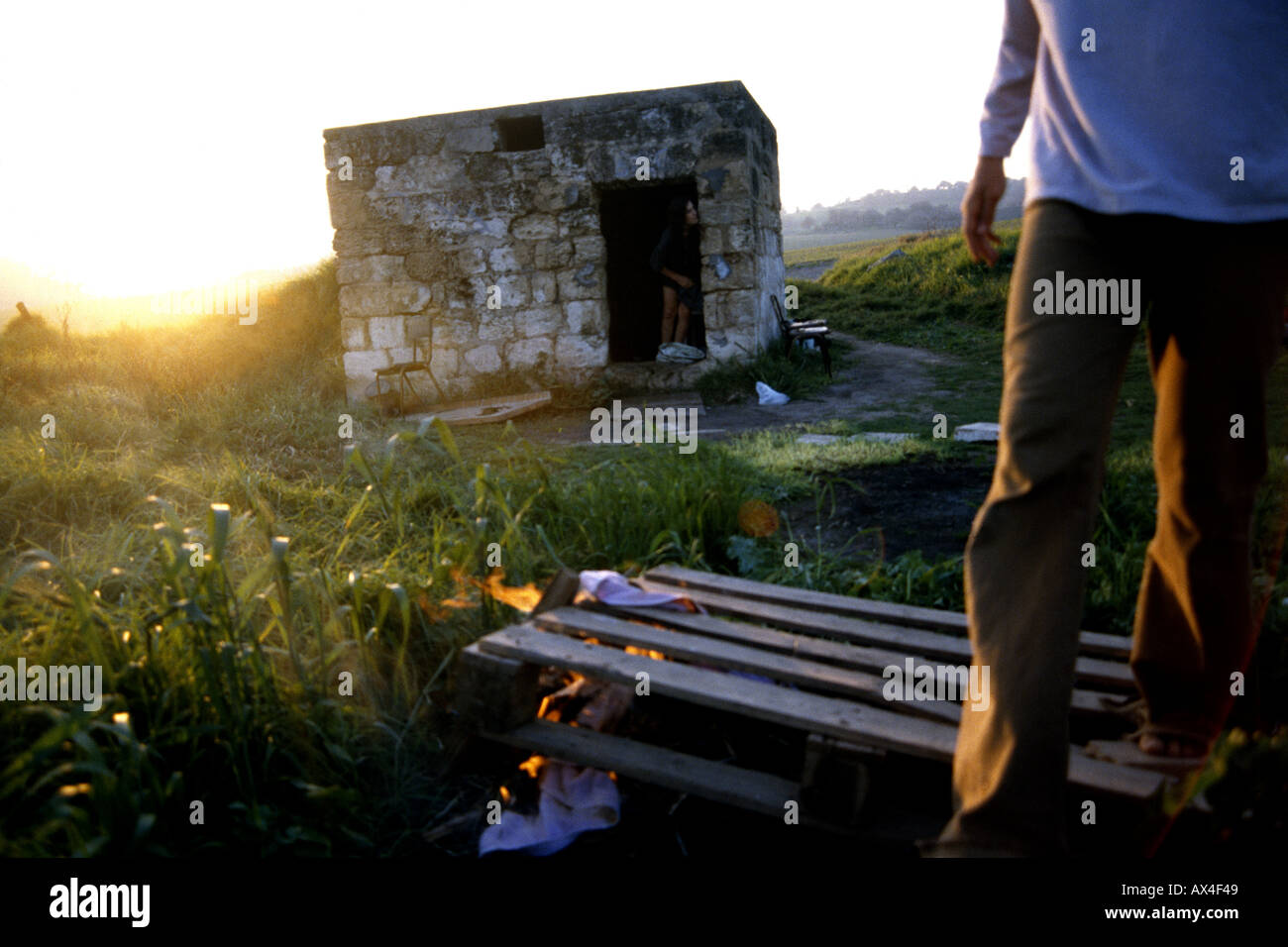 a hut in Alonim northern Israel Stock Photo - Alamy