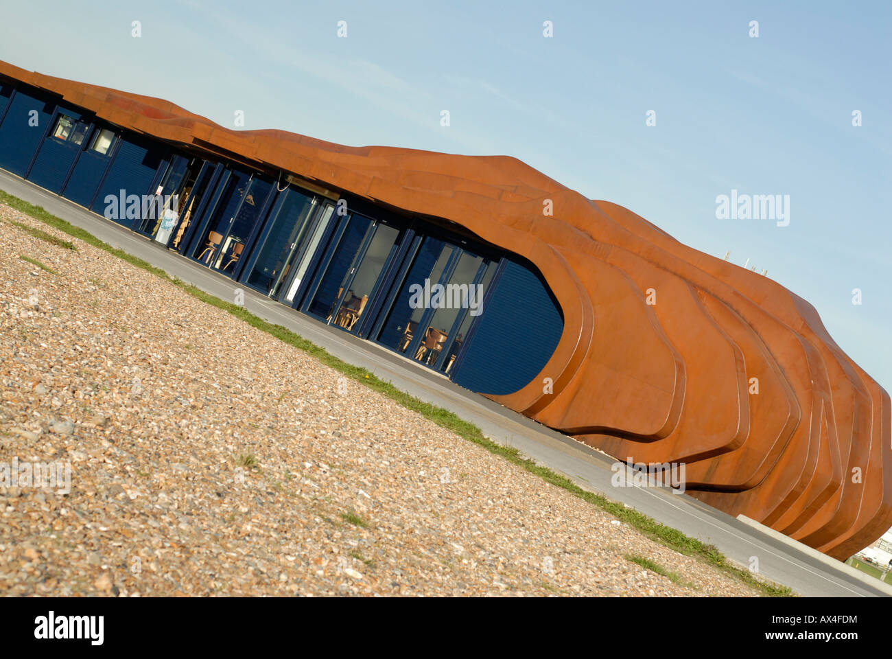 Littlehampton east Beach Cafe Stock Photo - Alamy