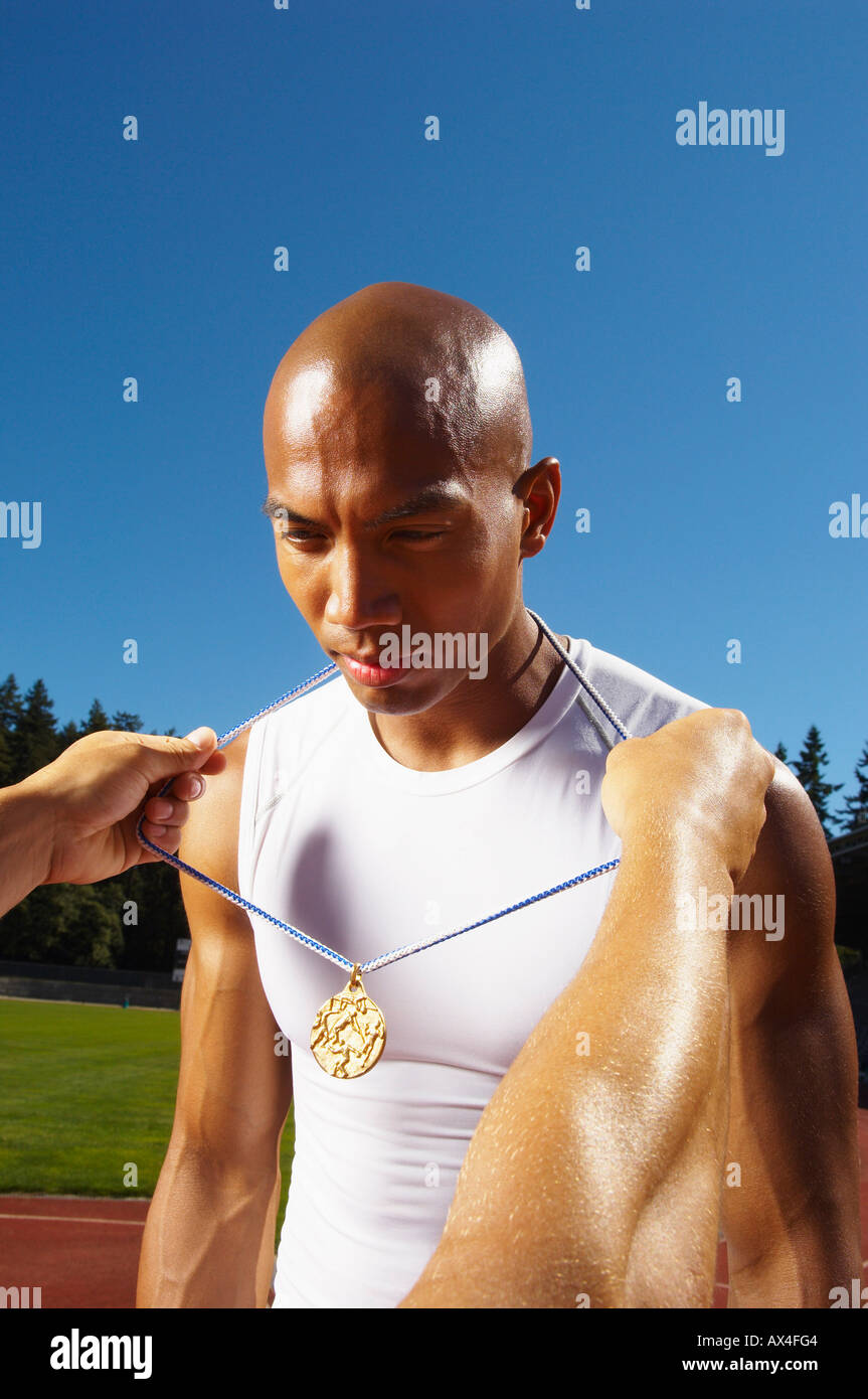 Man Winning Race Run High Resolution Stock Photography and Images - Alamy