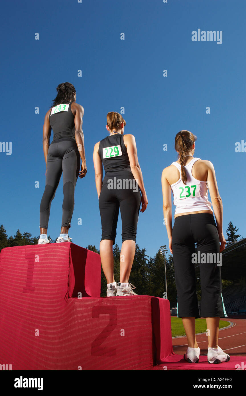 Award Ceremony Athlete Podium High Resolution Stock Photography and ...