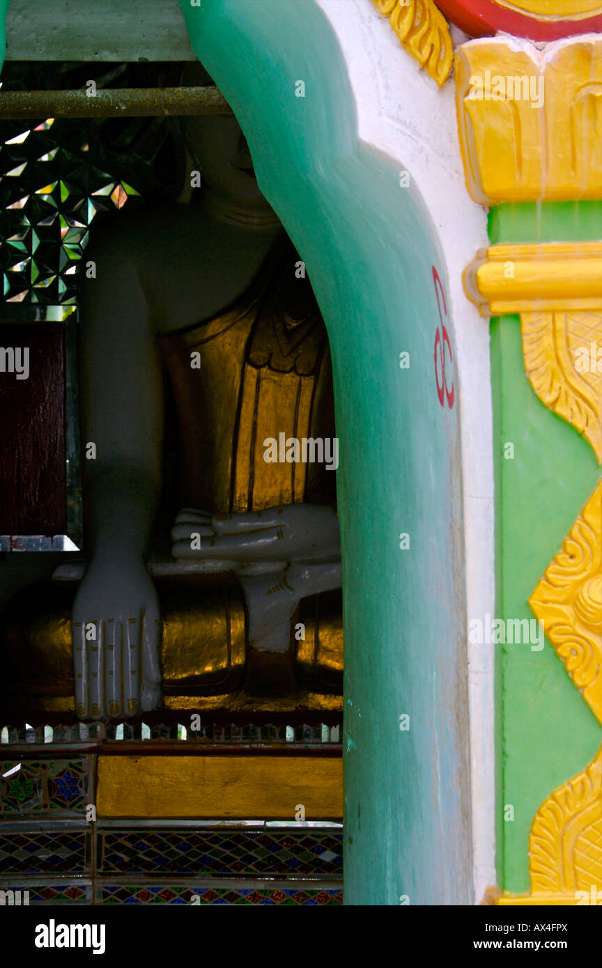 The cave pagoda with 45 buddha images Umin Thouzeh Stock Photo - Alamy