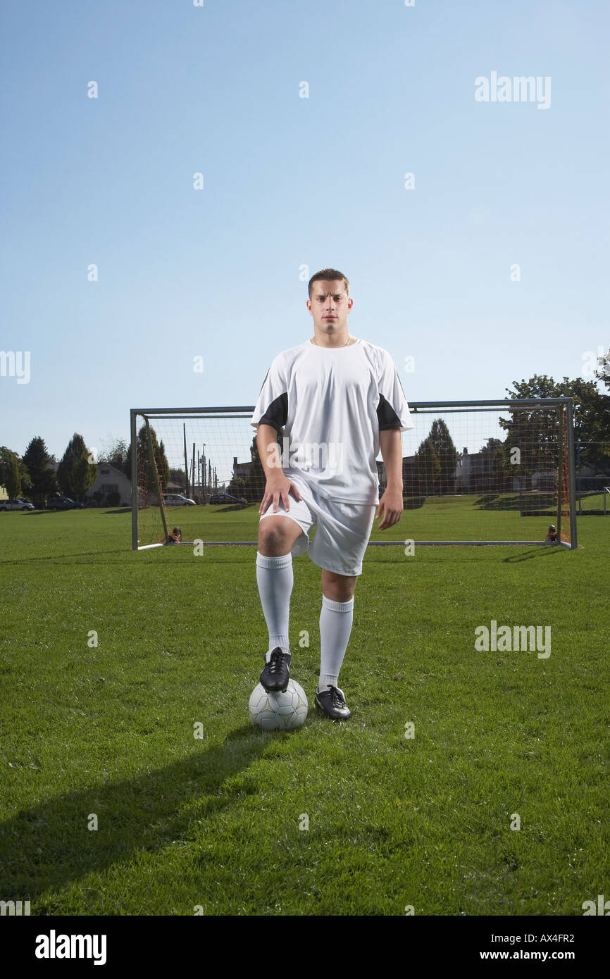 Football player hands on hips hi-res stock photography and images - Alamy