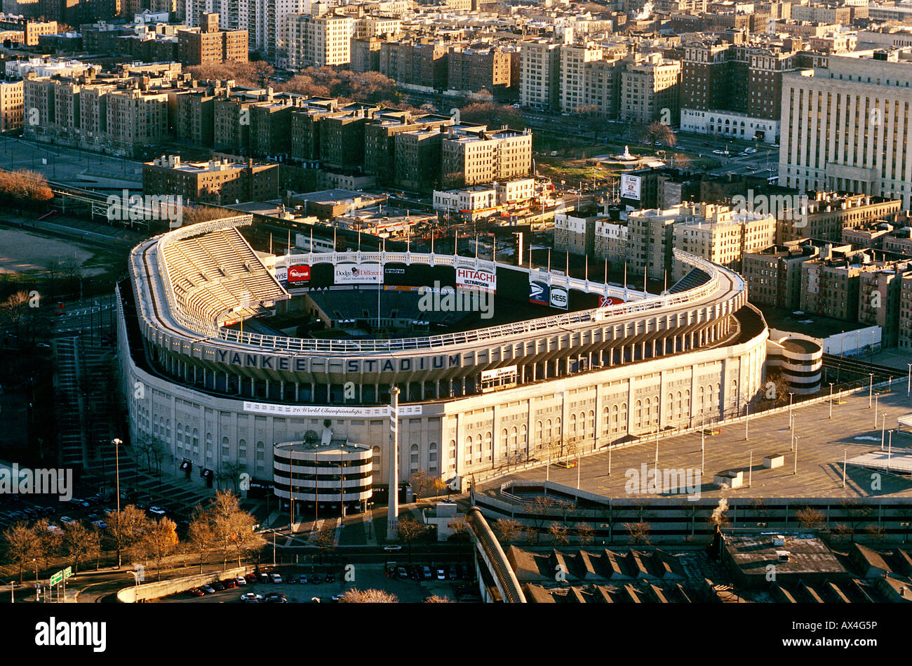 Yankee stadium aerial hi-res stock photography and images - Alamy